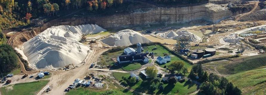 Sand mines used to frack oil & gas are destroying the best topsoil in ...